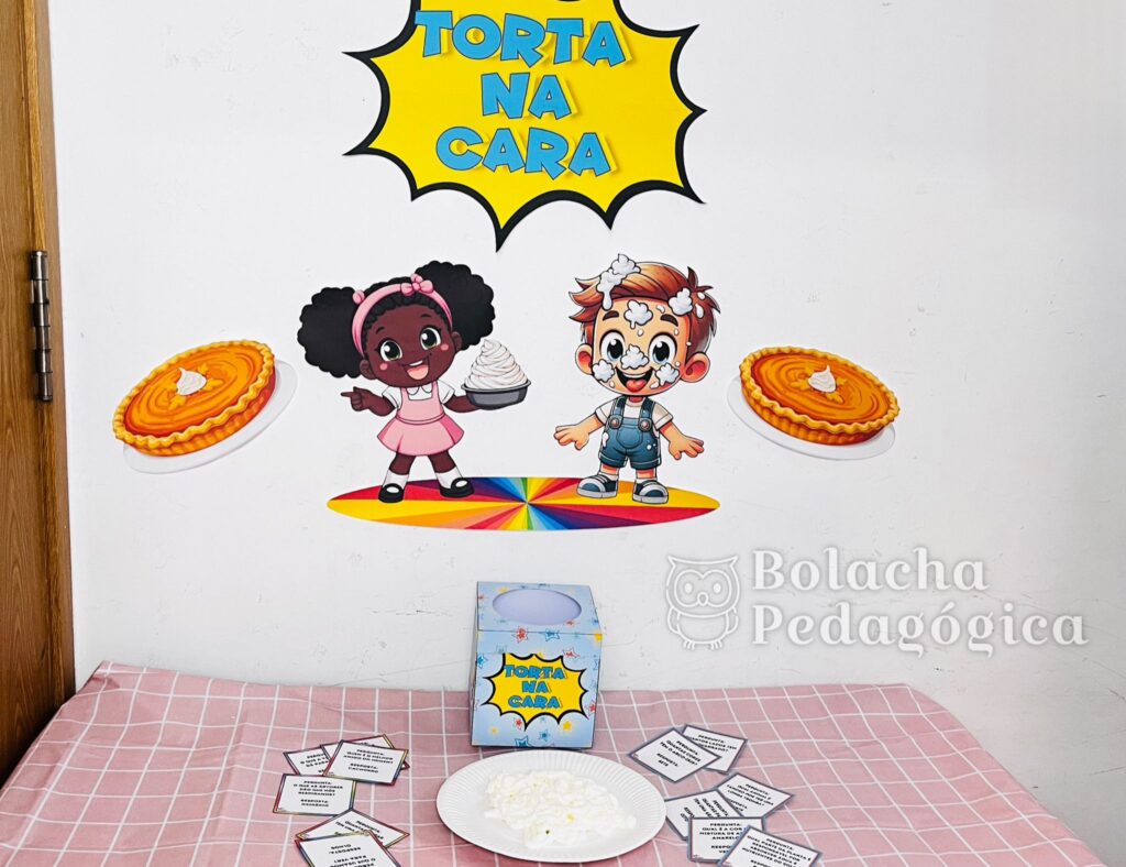 Torta na Cara - Bolacha Pedagógica